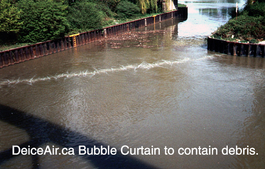 Bubble Curtain | Deice Air