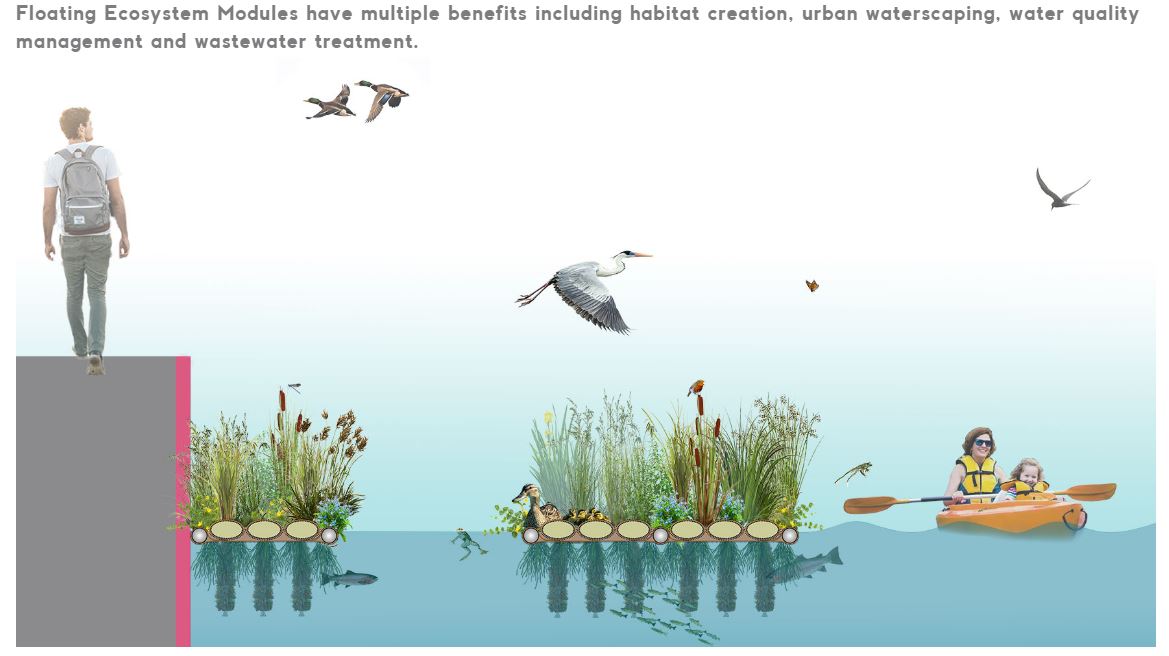 Biomatrix Floating Islands Now Available in Ontario - Deice Air Canada